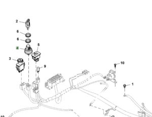 John Deere ROTARY SWITCH AUC14659 - Farol Shop