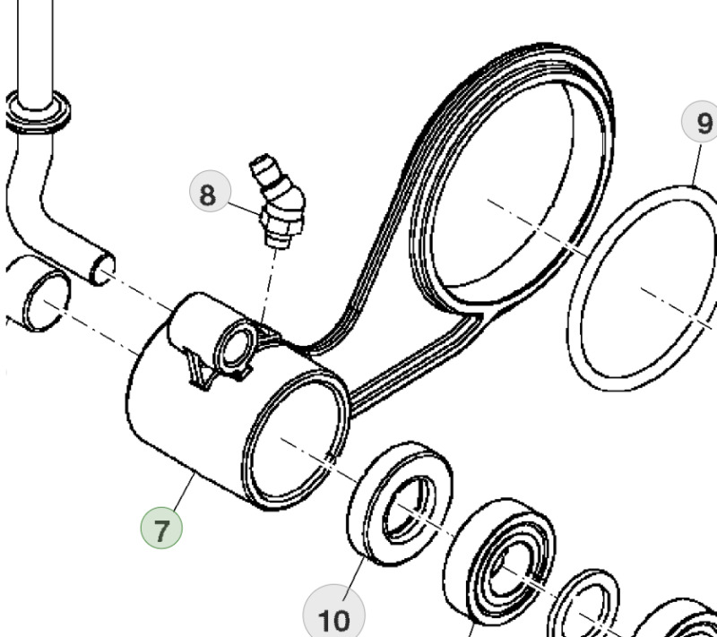 John Deere HOUSING TCU24171 - Farol Shop