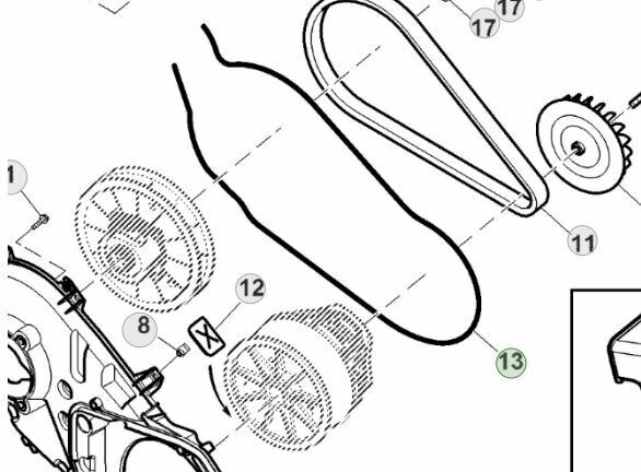 John Deere ISOLATOR M168124 - Farol Shop