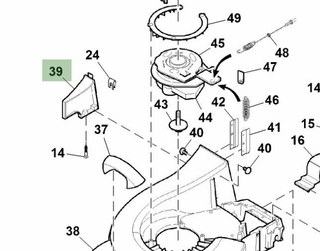 John Deere SHIELD SAU10858 - Farol Shop