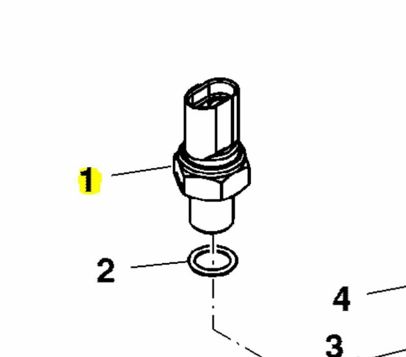 John Deere SWITCH MIA881067 - Farol Shop