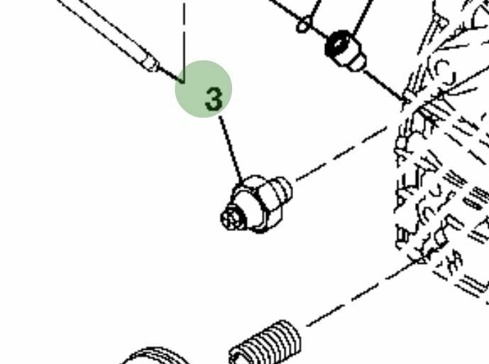 John Deere SWITCH M809526 - Farol Shop