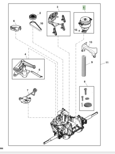 John Deere PULLEY KIT MIA13031 - Farol Shop
