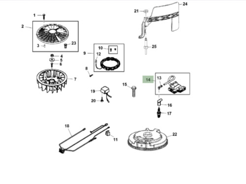 John Deere ARMATURE MIA12788 - Farol Shop