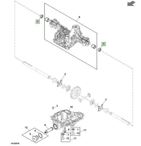 John Deere SEAL MIU804267 - Farol Shop